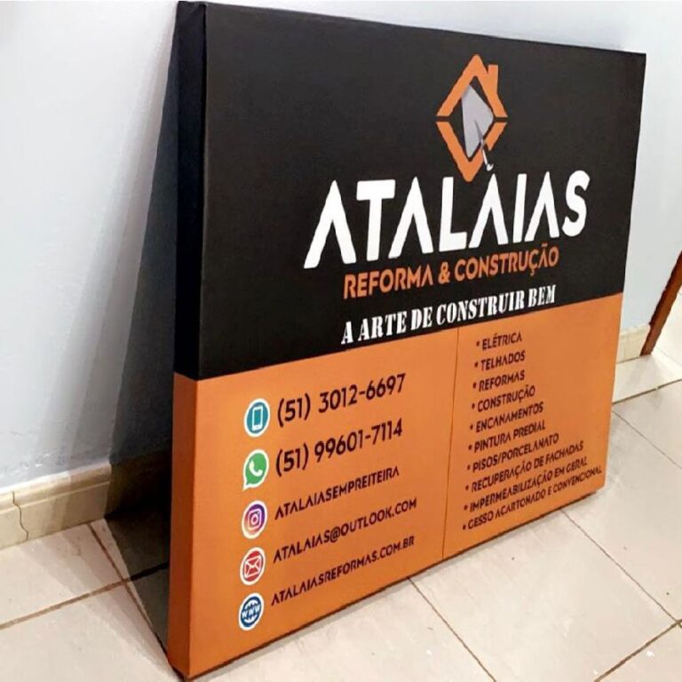 Placas de Obra em Canoas e Porto Alegre · Centeno